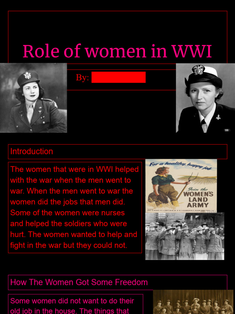 Sophie Howard - Wwi Project 1 | PDF