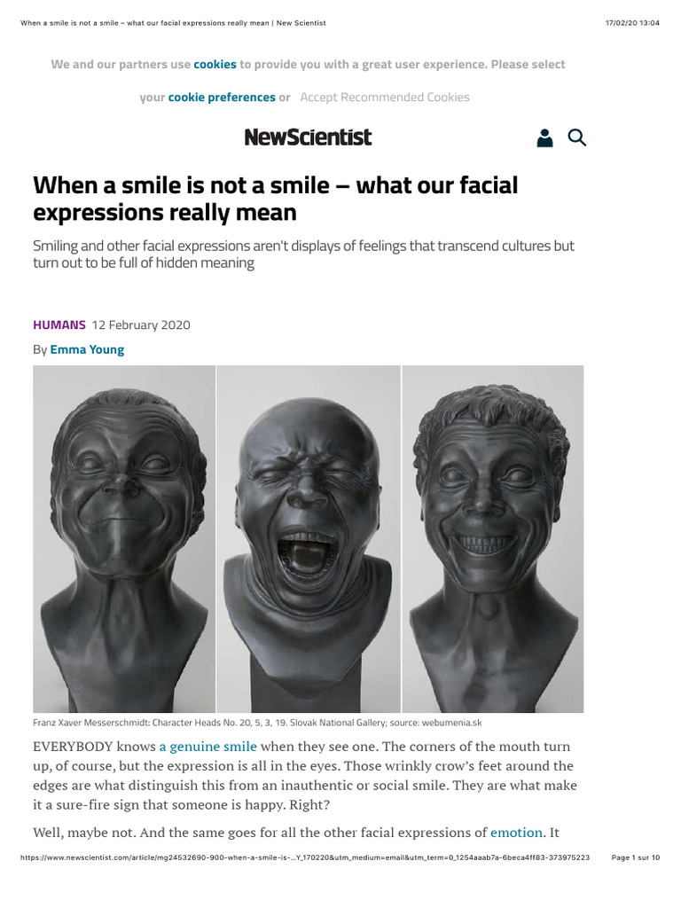 13 When A Smile Is Not A Smile | PDF | Facial Expression | Emotions