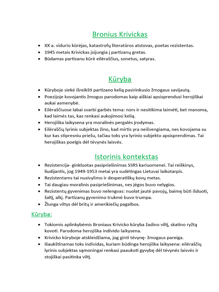 Bronius Krivickas | PDF