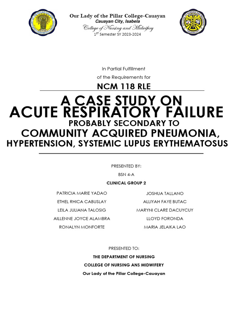 CASE PRES_RESPI | PDF | Kidney Transplantation | Autoimmune Disease