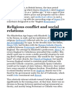 Elizabethan Era Social Class Structure | PDF | Elizabethan Era | Gentry