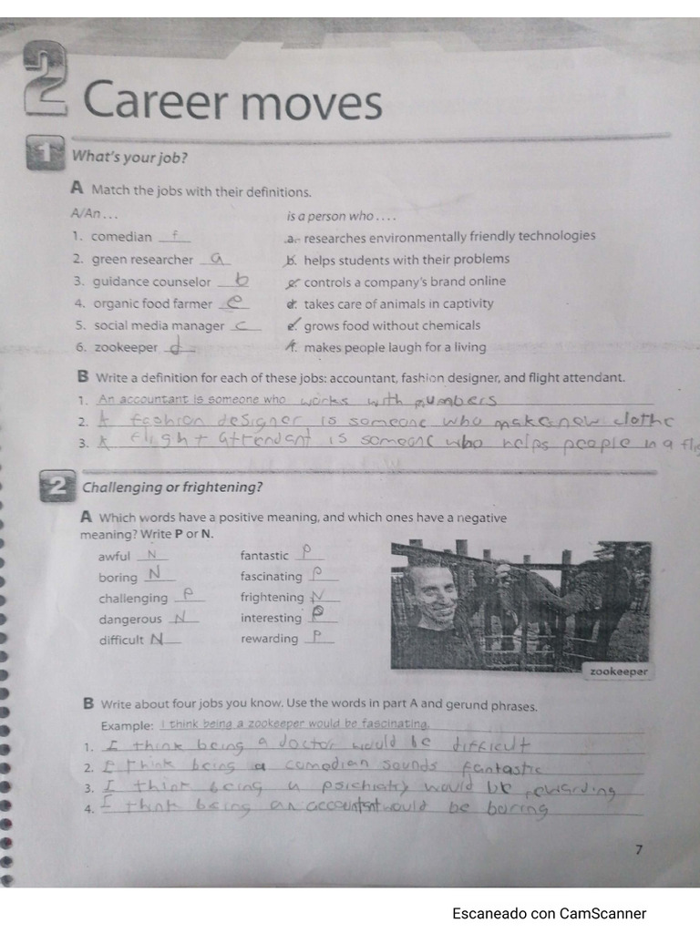 Unit 2 - Workbook | PDF