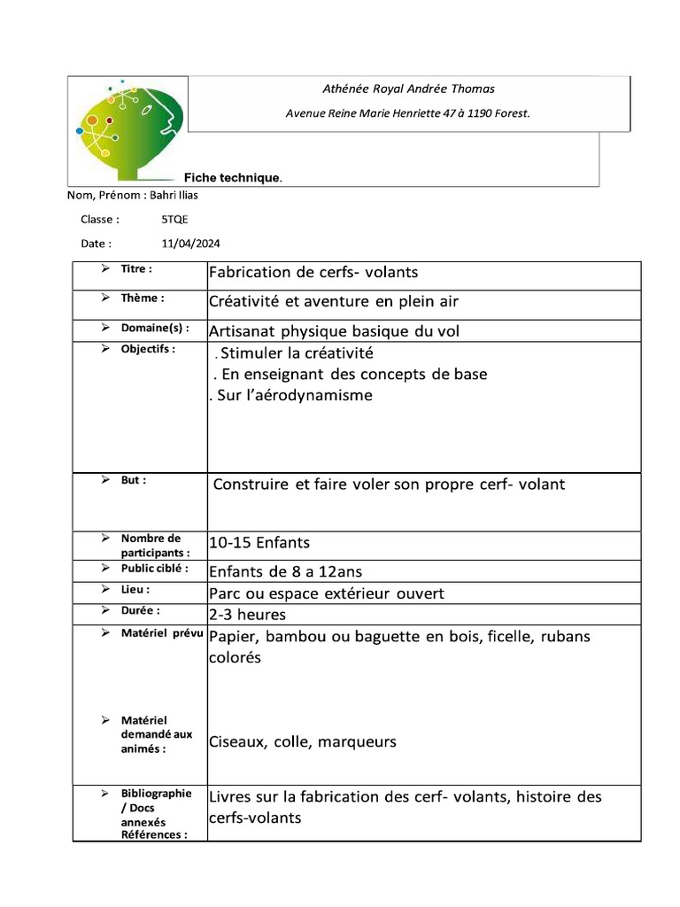 4 Fiche Technique | PDF