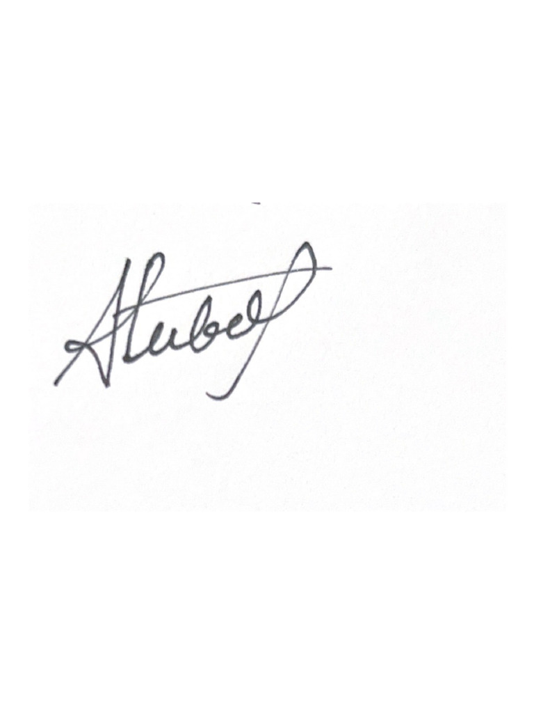 FDR Signature | PDF