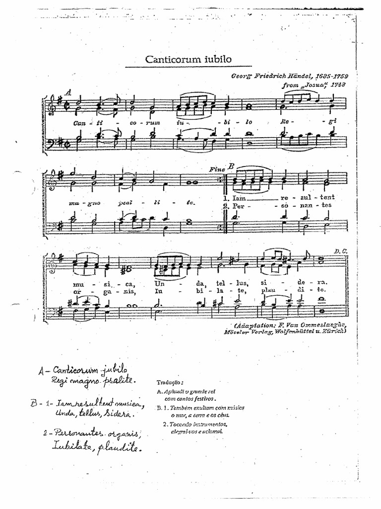 Canticorum Iubilo | PDF
