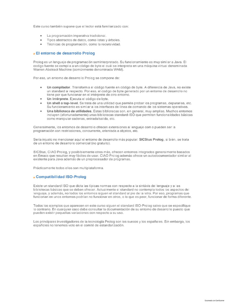 Tutorial Basico Prolog | PDF Tutorial Basico Prolog | PDF