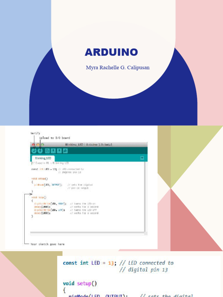 Arduino Code Basics Explained | PDF | Computers