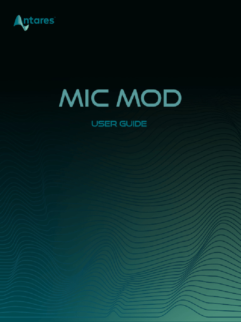 Mic Mod User Guide | Download Free PDF | Microphone | Electrical ...