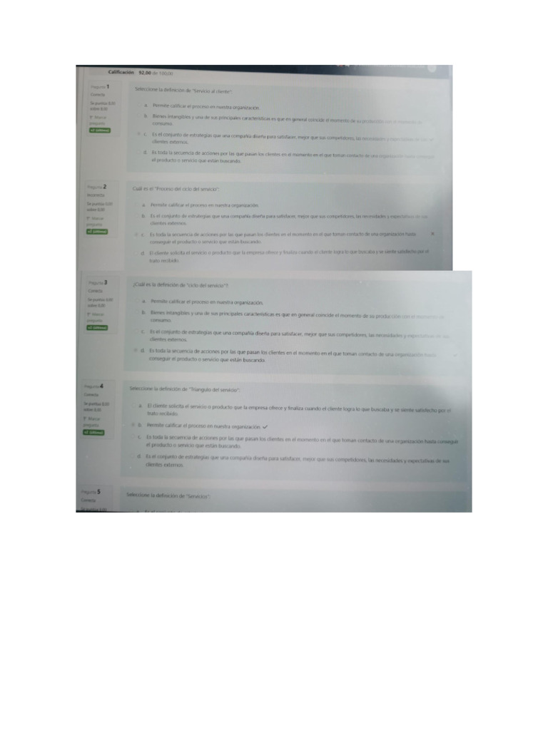 Prueba AA2-EV01 Cuestionario Cliente, Servicio Al Cliente y Comunicacion | PDF