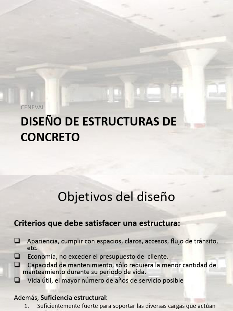 Estructuras de Concreto | PDF | Mecánica de sólidos | Física Aplicada e Interdisciplinaria