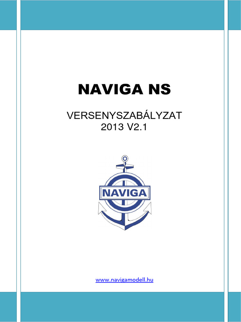 Naviga Ns Versenyszabalyzat 2017 Magyar | PDF