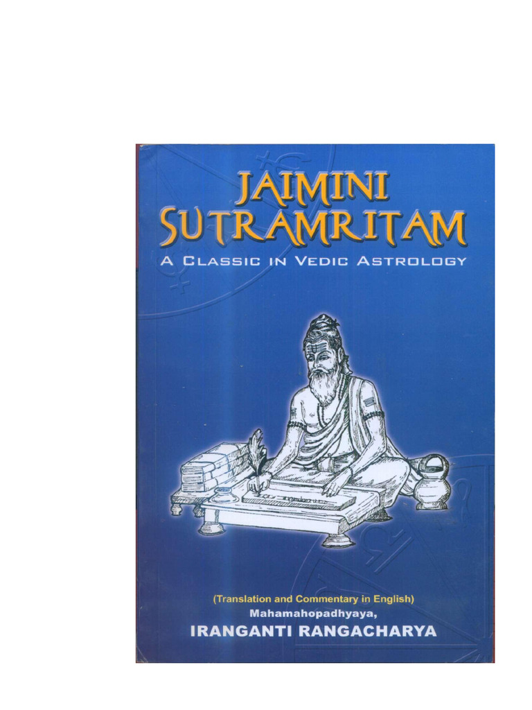 Jaimini Sutramritam by M | PDF | Ancient Astronomy | New Age Practices