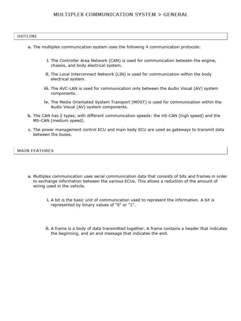 Multiplex General | PDF | Computing | Data Transmission
