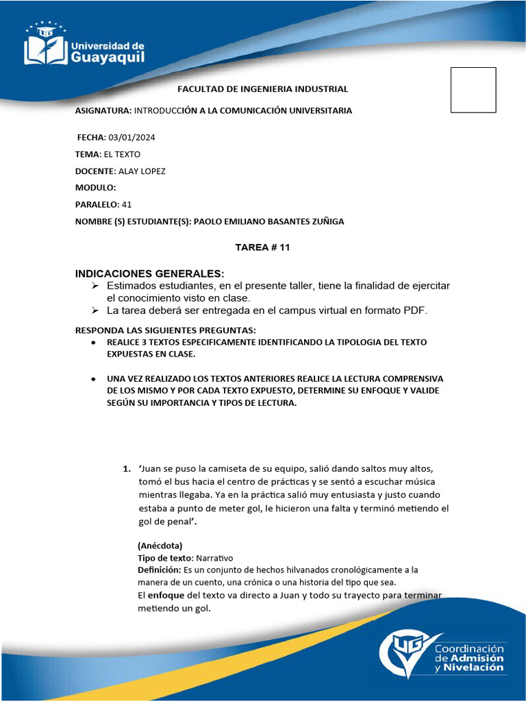 TAREA 11 | PDF