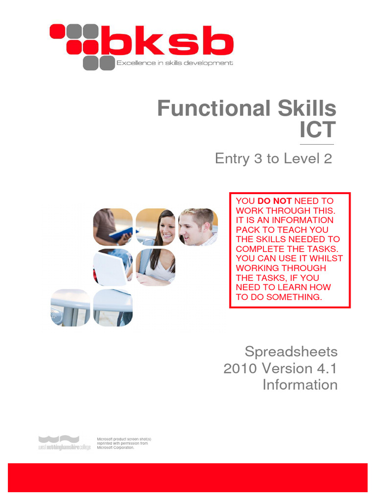 EXCELL Full Information Pack | PDF | Spreadsheet | Chart