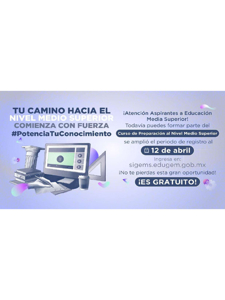 Cur. Prep. Niv. Medio Sup | PDF