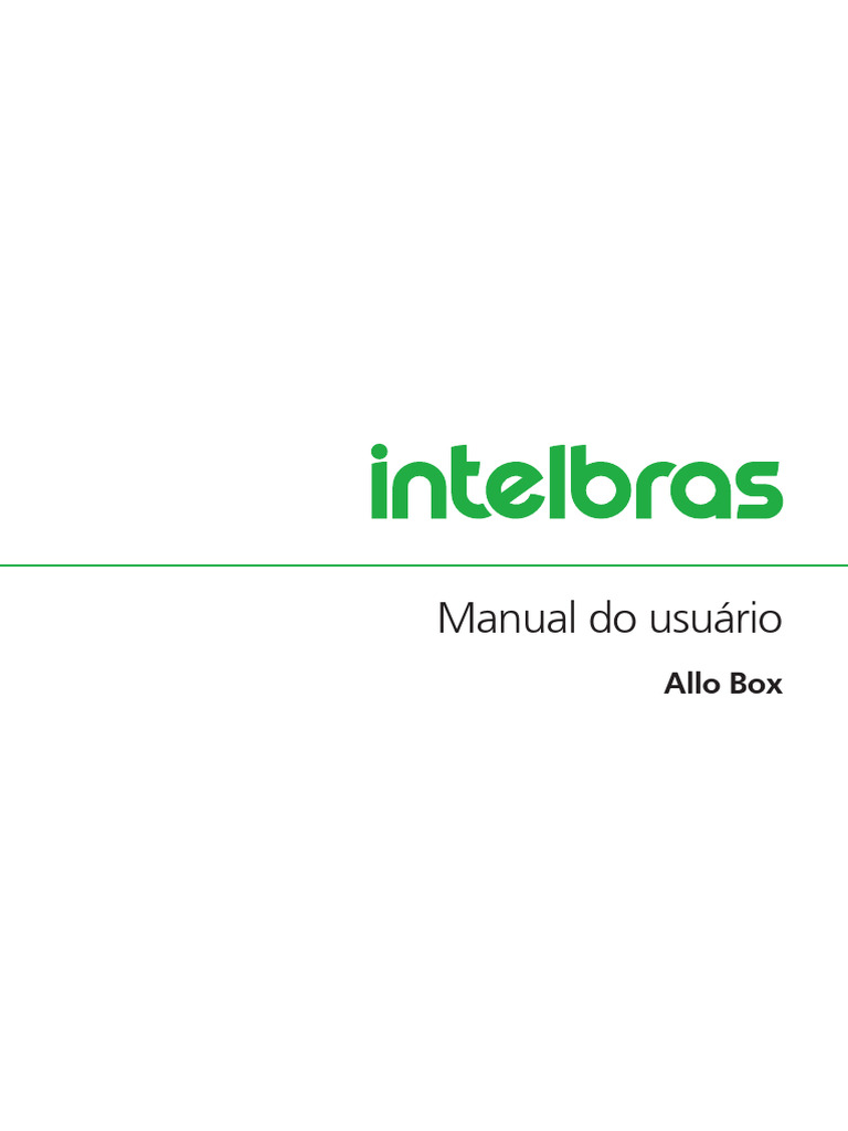 Manual Do Usuario Allo Box | PDF | Wi-Fi | Aplicativo para celular