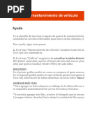 Plantillas de Control de Vehículos en Excel | PDF | Vehículos con ...