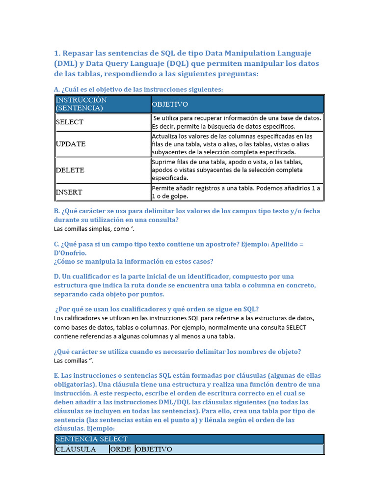 AA4 | PDF | SQL | Datos de computadora