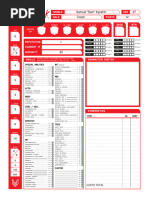 CP2020 Character Sheet Ultimate Edition | PDF