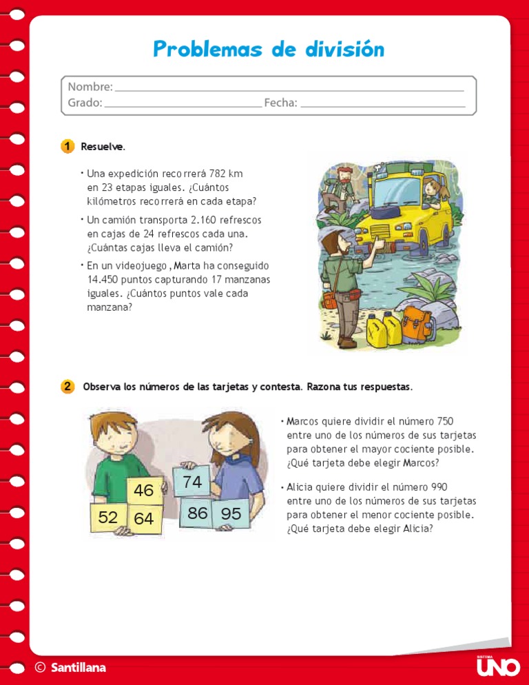 Problemas de división por dos cifras (1)