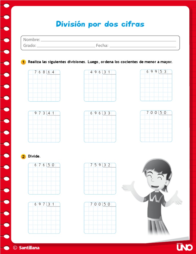 División por tres cifras