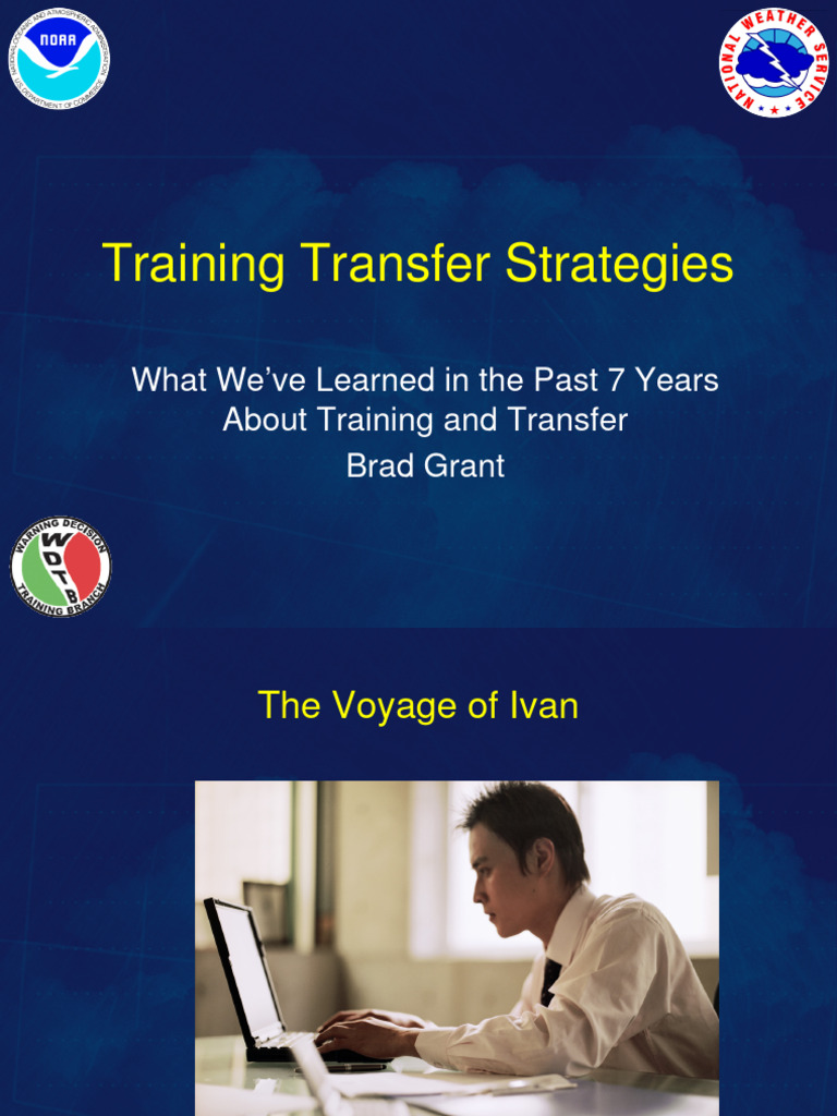 Training Transfer Strategies | PDF | Learning | Metacognition