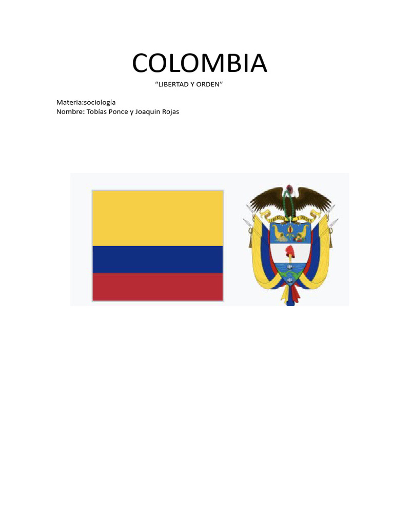 Datos Clave sobre Colombia: Cultura y Sociedad | PDF | Colombia