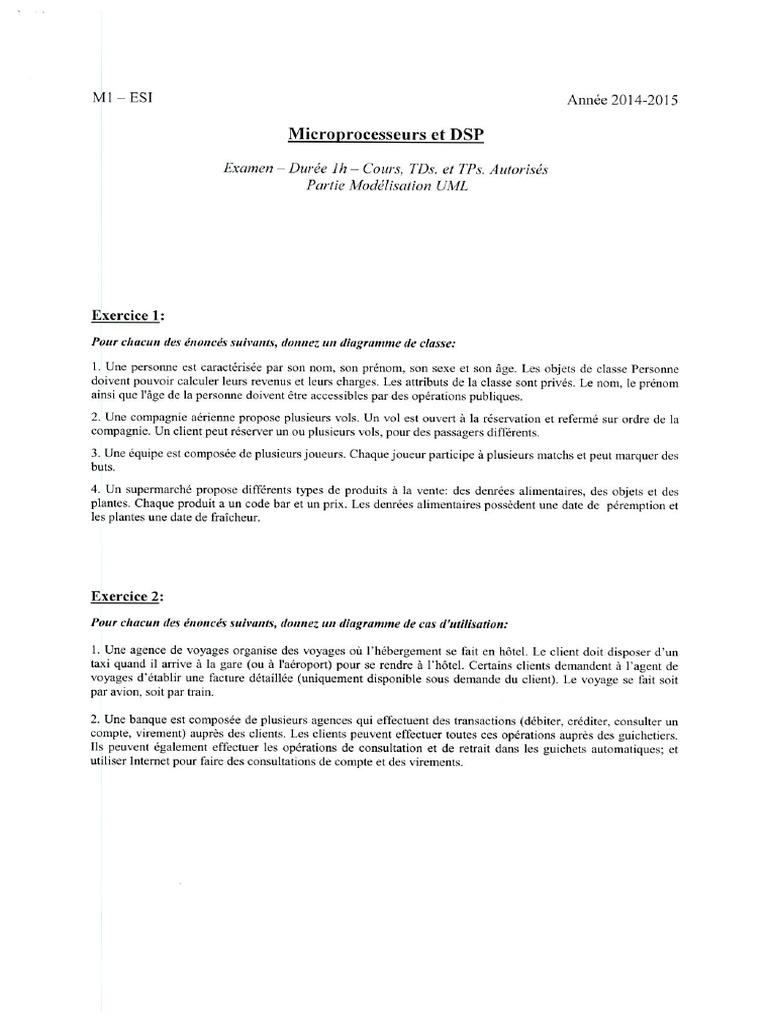 Sujets 2014 2015 | PDF