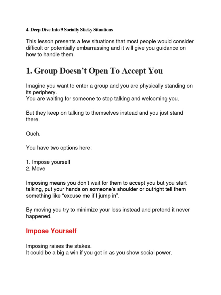 Navigating Socially Sticky Situations | PDF | Jokes | Anger