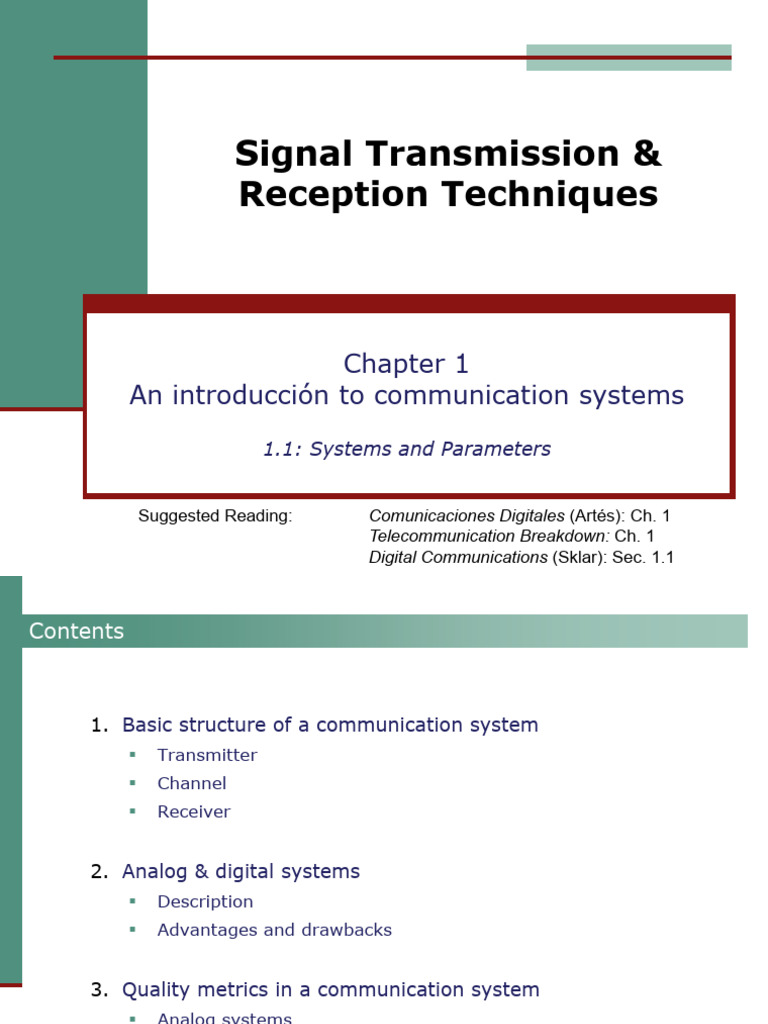 Tema1a Ttrs | PDF | Analog To Digital Converter | Telecommunications