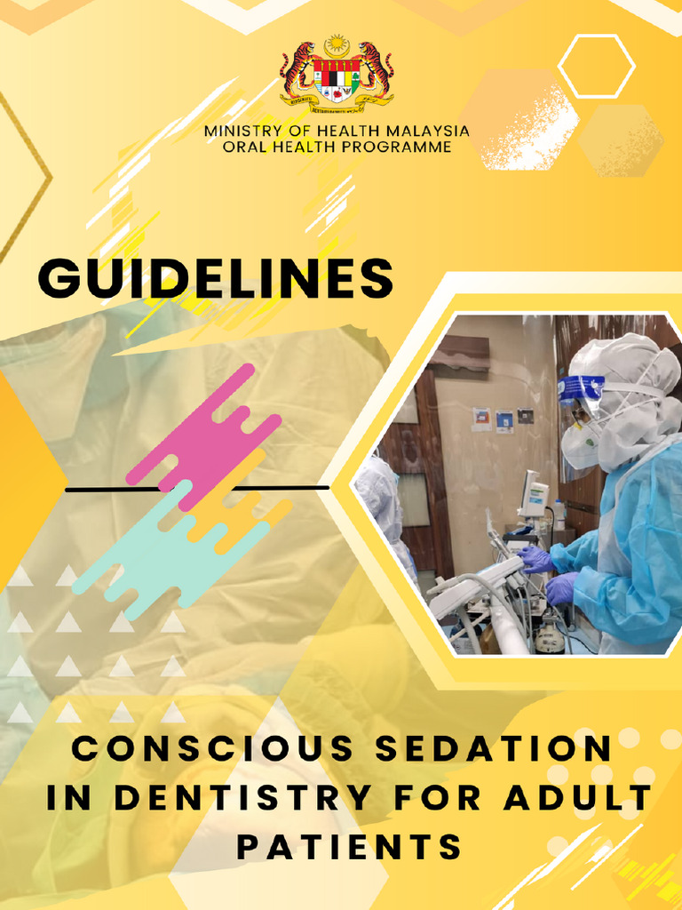 Conscious Sedation Guidelines MOH | PDF | Dentistry | Midazolam