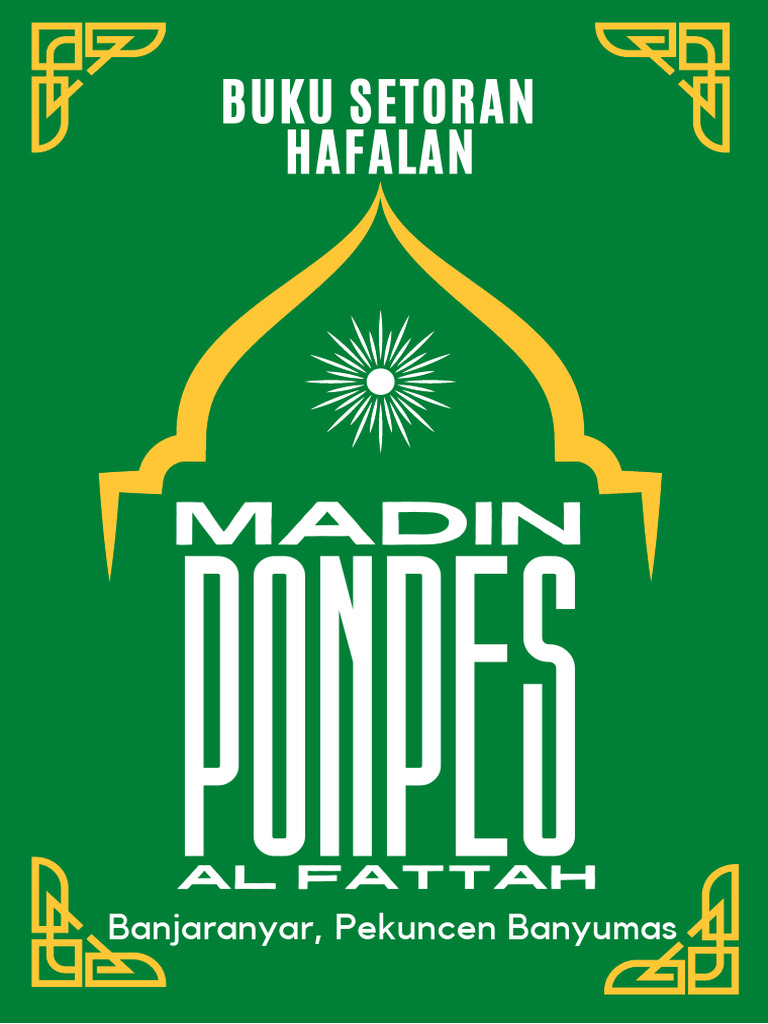 Buku Setoran Hafalan Madin Al-Fattah | PDF