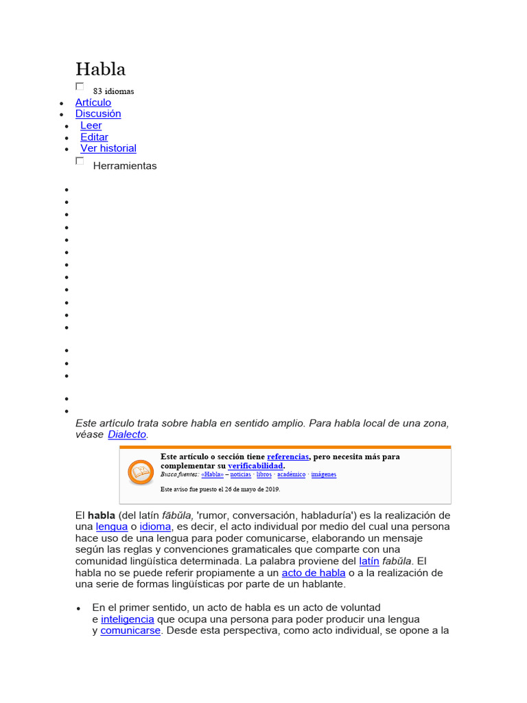Lenguaje y habla: conceptos clave | PDF | Habla | Voz humana
