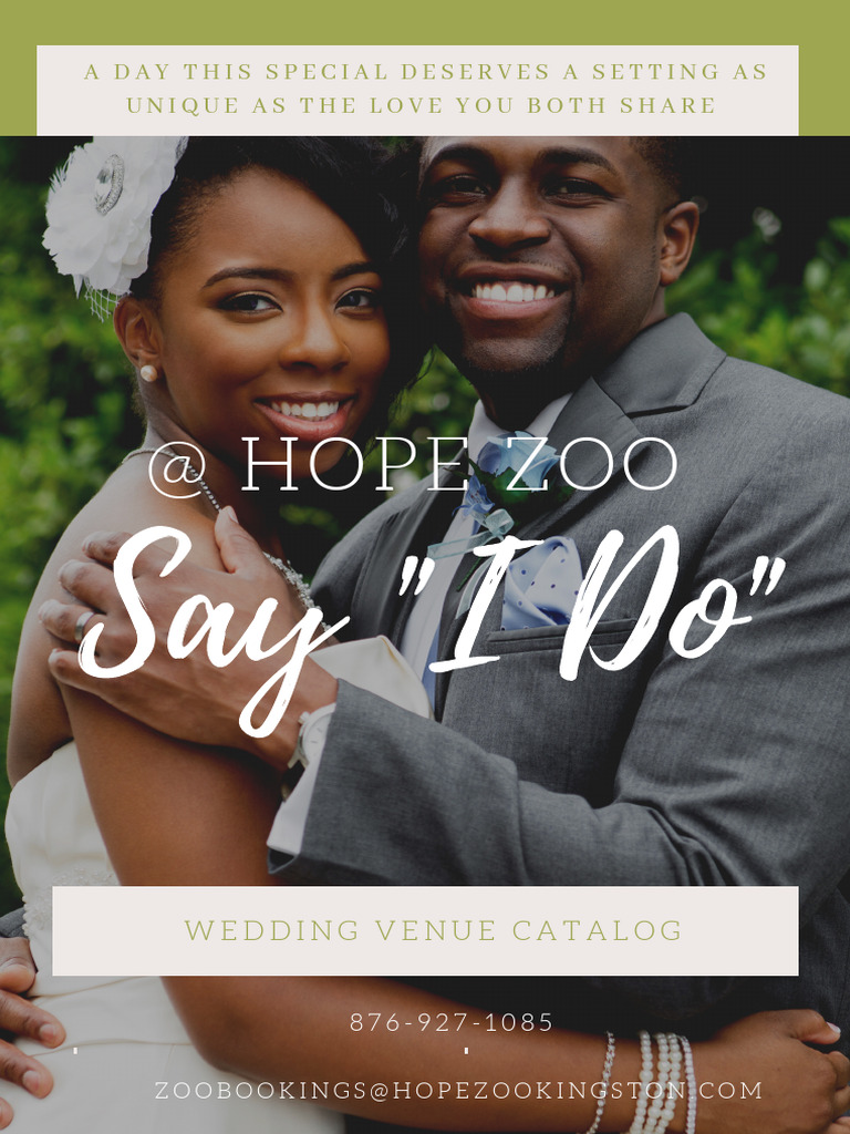 Weddings at Hope Zoo | PDF