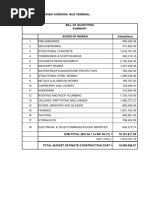 Typical BOQ - Building | PDF | Stairs | Concrete