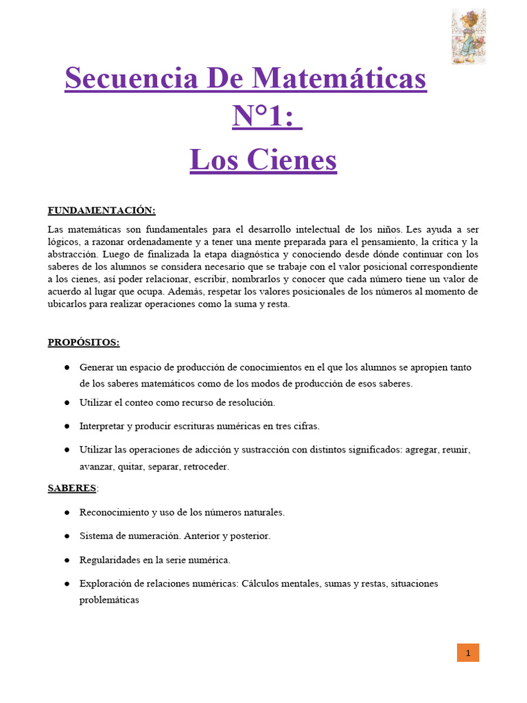 Introducción a los Cienes en Matemáticas | PDF | Sustracción | Matemáticas