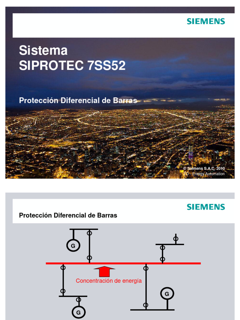 8) Sistema 7SS52 | PDF | Ingenieria Eléctrica | Electrónica
