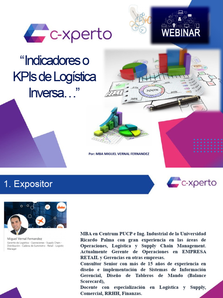 Webinar KPIs de Logística Inversa | PDF | Logística | Indicador de rendimiento