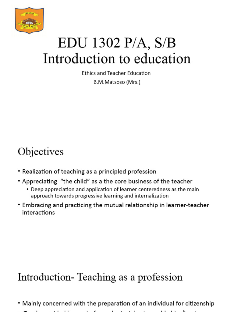 Ethics In Teacher Education Overview Pdf Teachers Learning