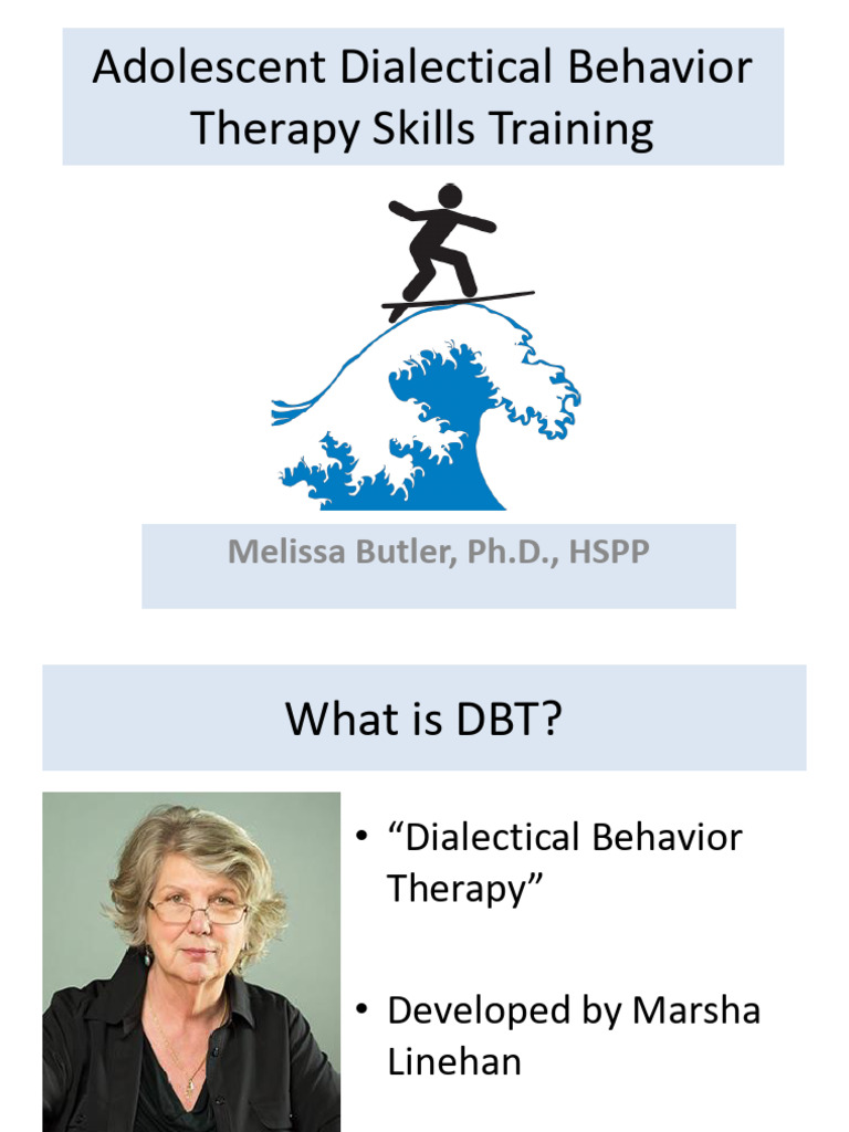 Project ECHO - Adolescent DBT | PDF | Dialectical Behavior Therapy ...