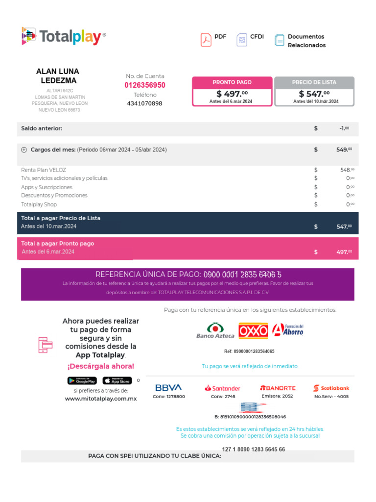 Estado de cuenta-4 | PDF | Tecnología bancaria | Servicios financieros minoristas