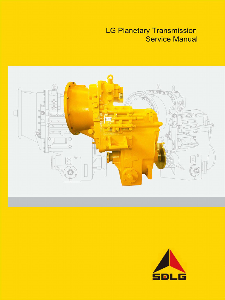 LG Planetary Transmission Workshop Manual (3821) | PDF | Manual ...