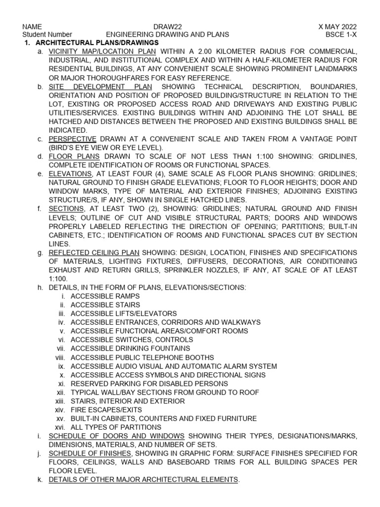 Activity 02 Set of Plans | PDF | Geotechnical Engineering | Building ...