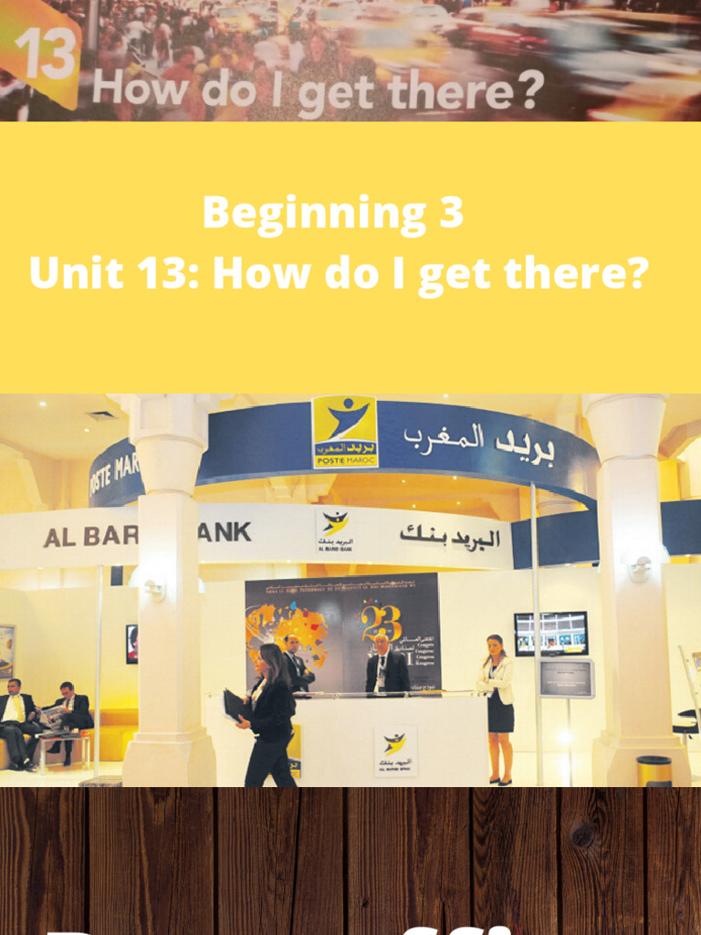 Unit 13 How Do I Get There | PDF