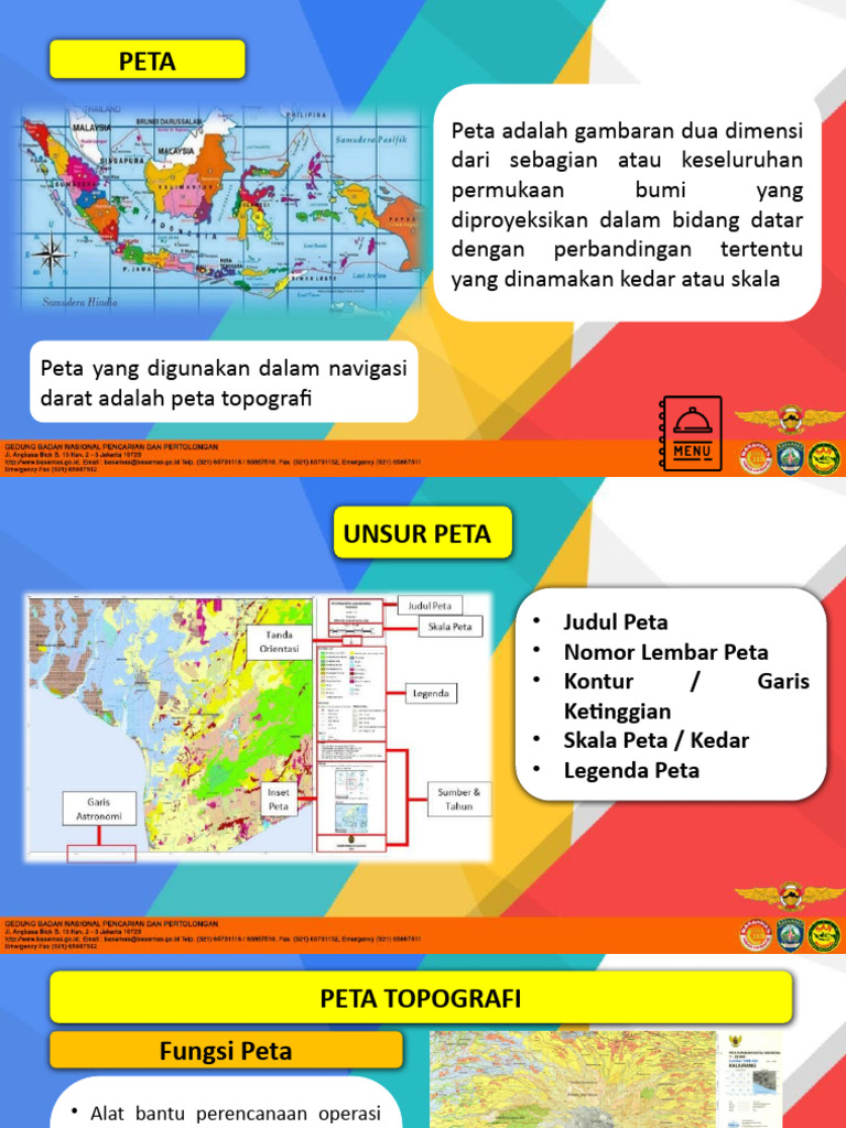 Tekhnik Membaca Dan Menggunakan Peta Kompas | PDF