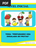 MIERCOLES 5 - SESIÓN DE APRENDIZAJE Divertido Es Agrupar Con Frutas | PDF | Cognición