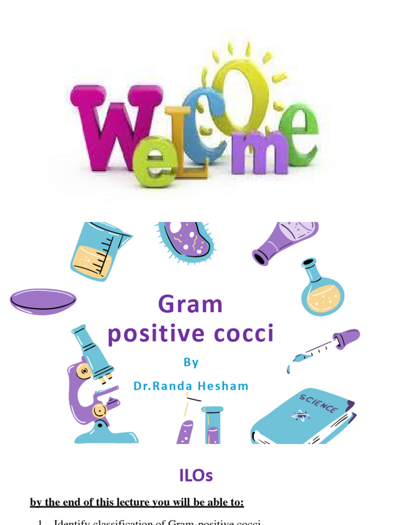 Lecture1 Part2 Gram Positive Cocci Pdf Streptococcus Staphylococcus