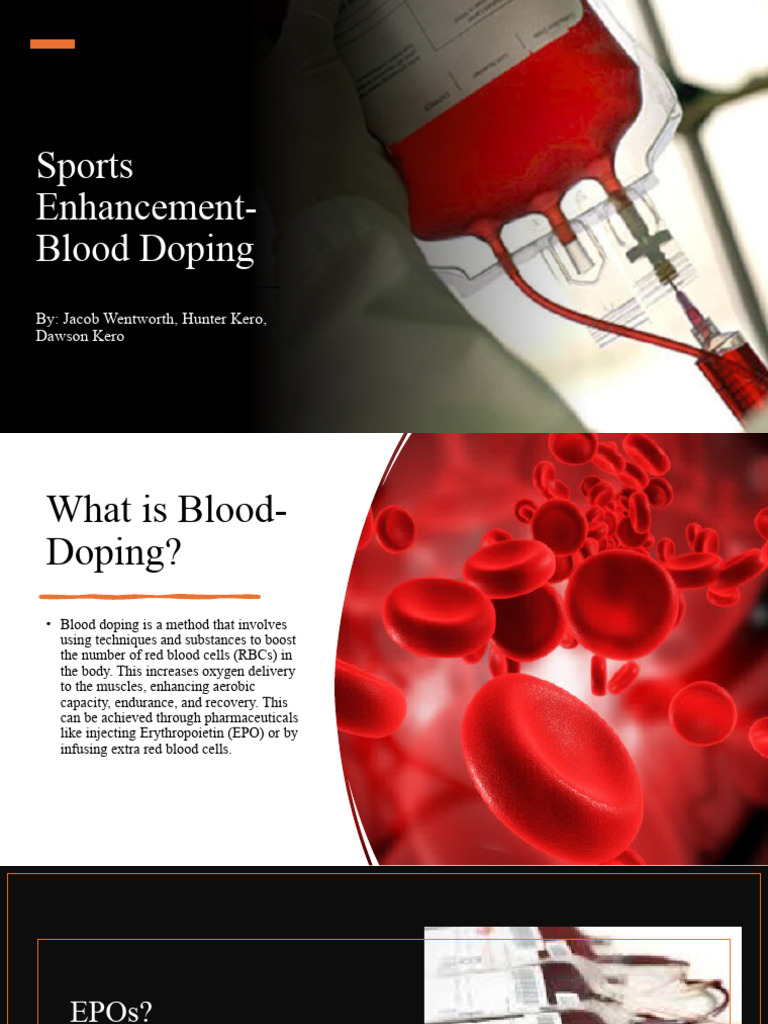 sports enhancement- blood doping 1 | PDF | Doping In Sport | Clinical ...
