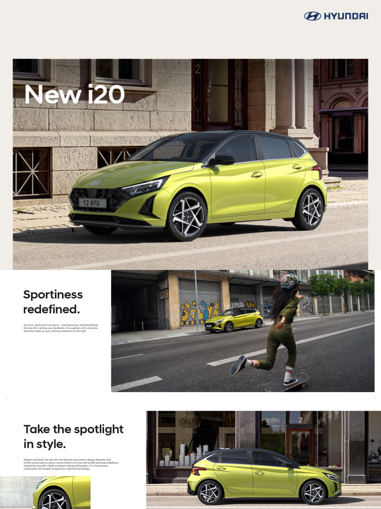 New I20 Brochurepdf | PDF | Anti Lock Braking System | Steering